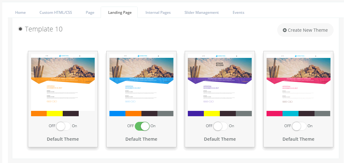 Dynamic Templates | EventMatches